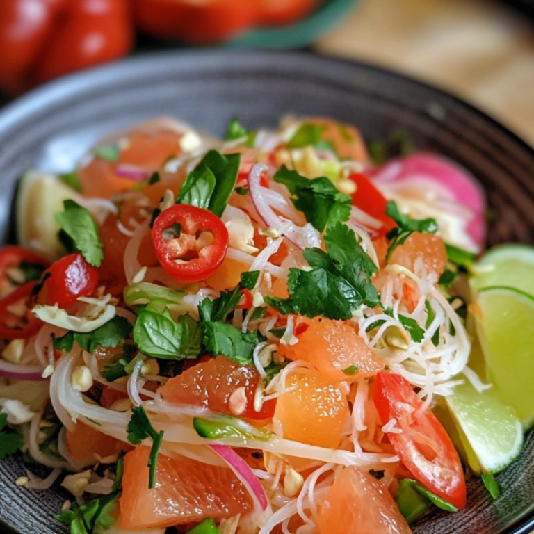 Vietnamese Pomelo Salad - wigav.com
