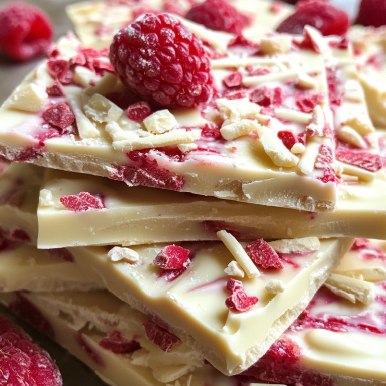 Raspberry White Chocolate Bark - wigav.com