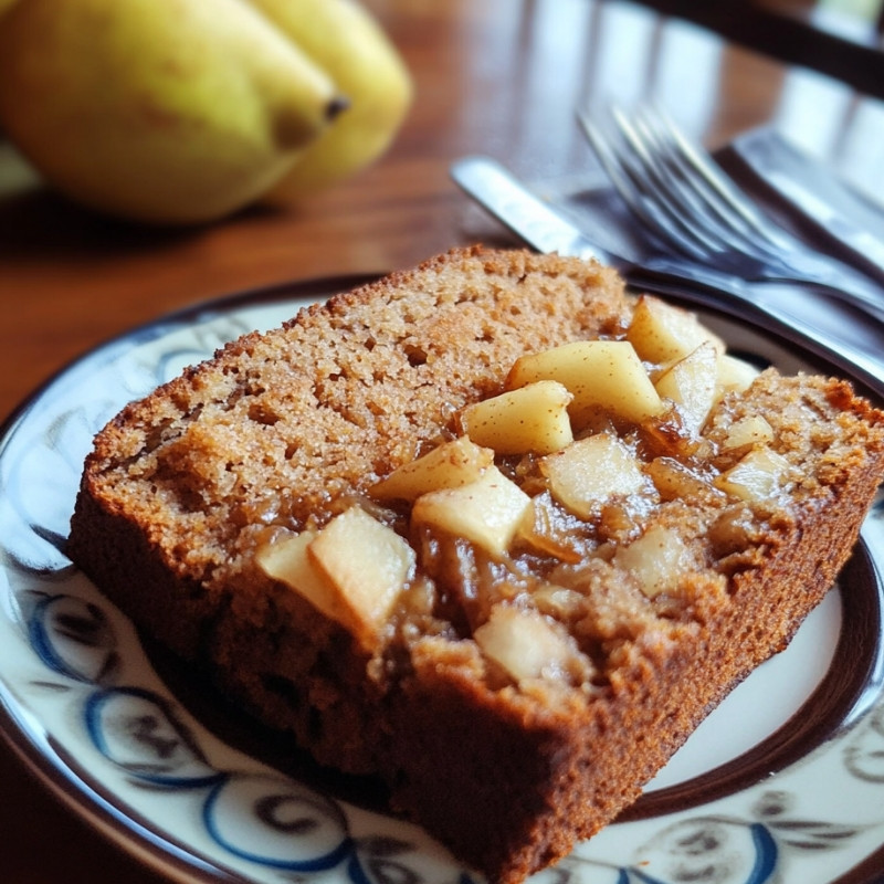 Spiced Pear Bread - wigav.com