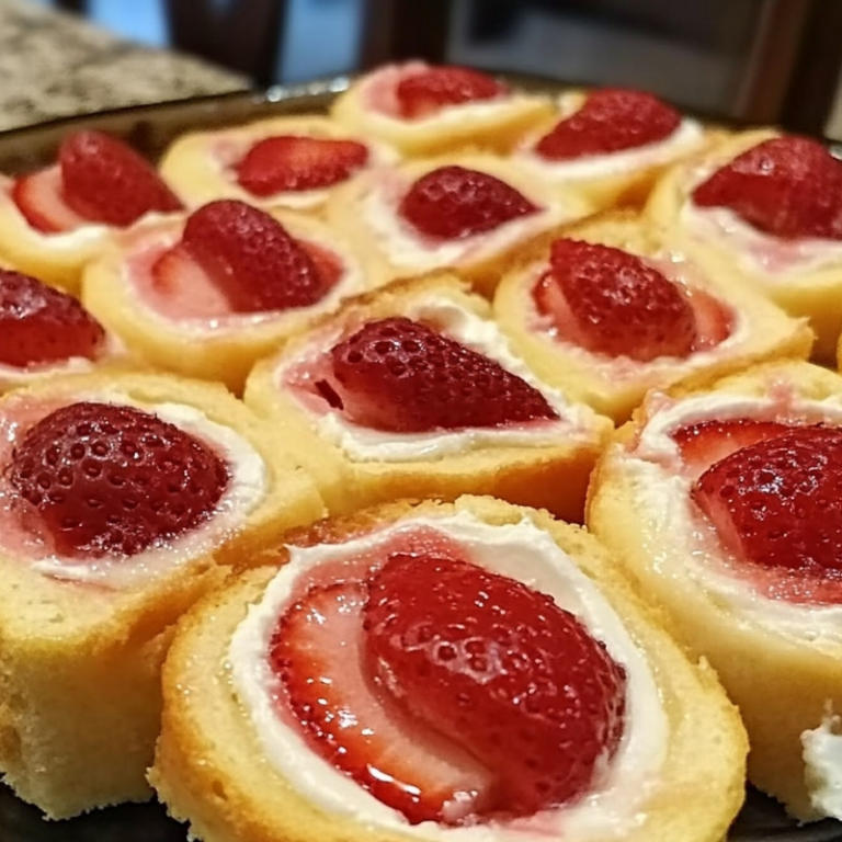 Strawberry Cheesecake Rolls - wigav.com