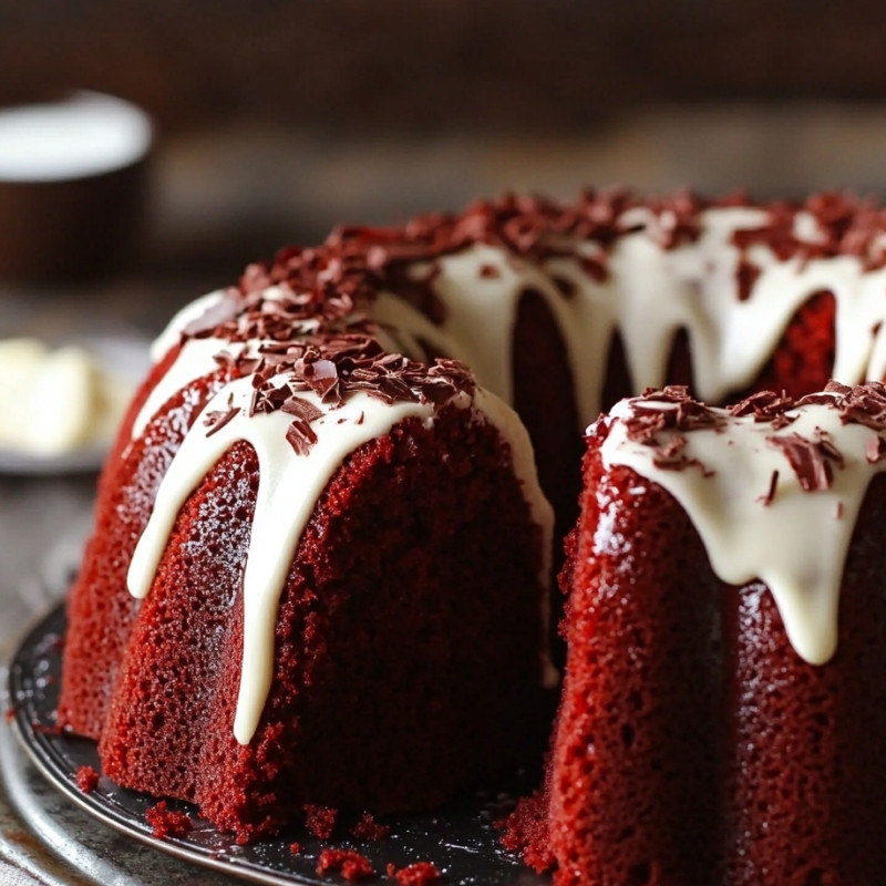 Red Velvet Bundt Cake - wigav.com